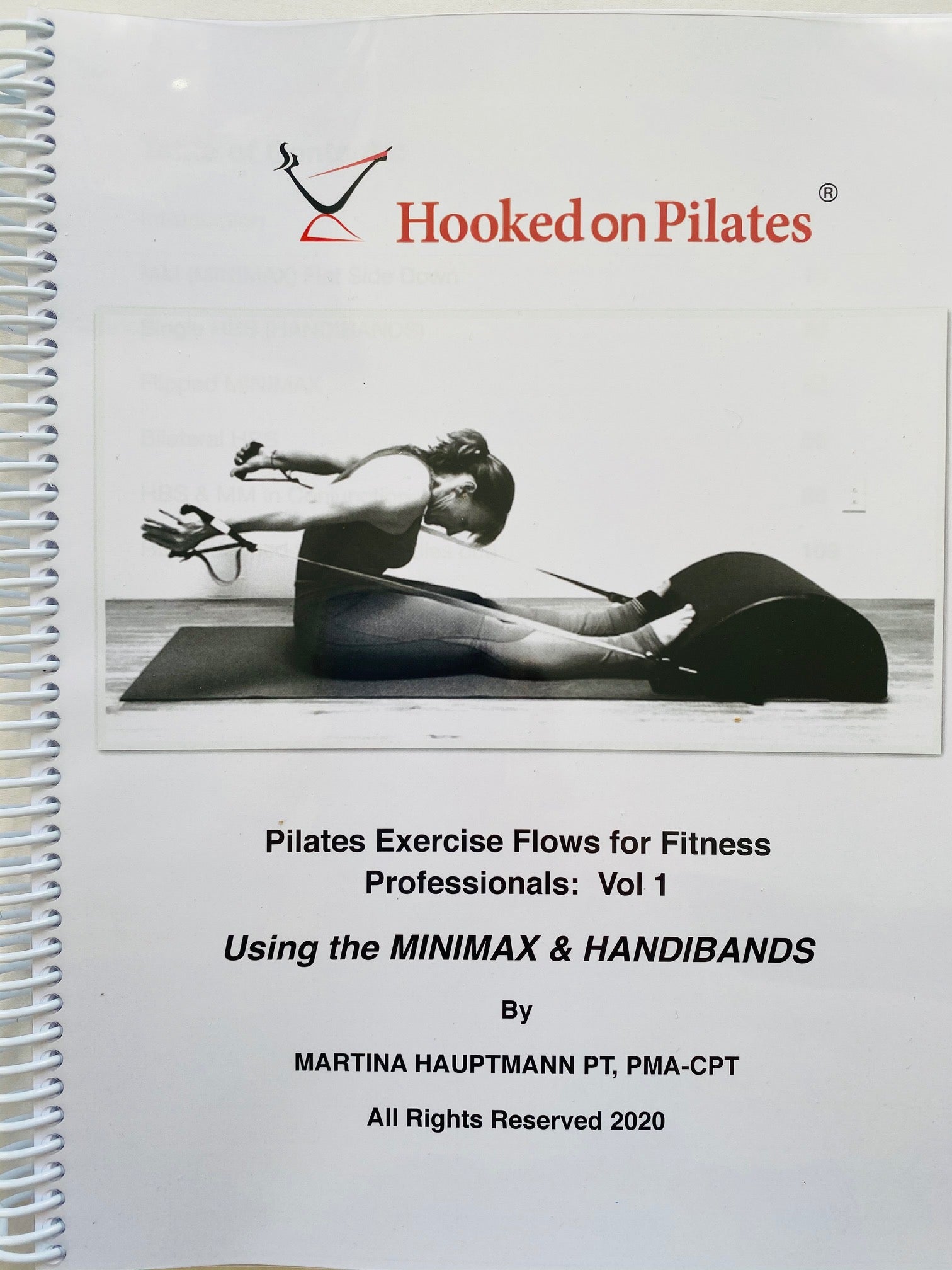 Pilates Workout Book, Exercise Flows with Minimax (arc barrel) & Handi ...